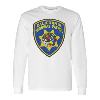 California Highway Patrol Chp Law Enforcement State Police Long Sleeve T-Shirt T-Shirt | Mazezy