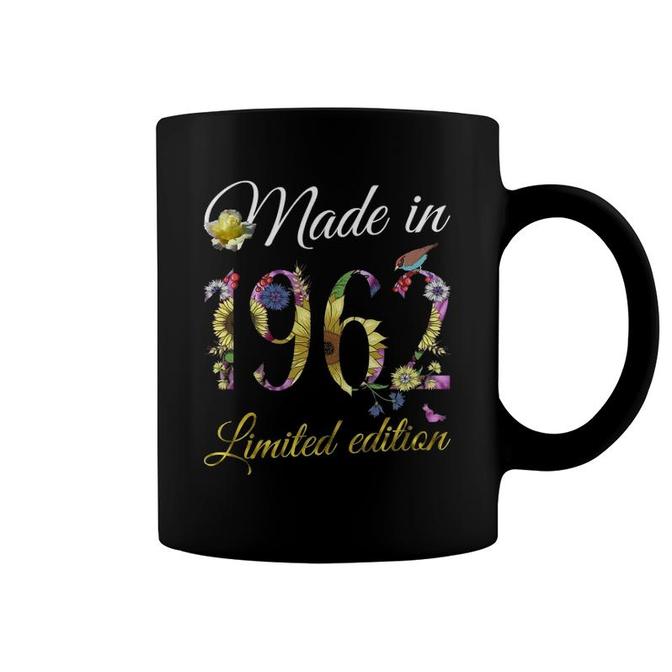 60 Year Old Made In 1964 Floral 60Th Birthday Women Coffee Mug | Mazezy