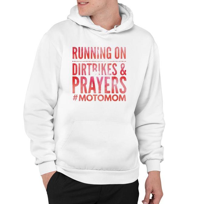 Running On Dirtbikes Prayers Dirt Bike Moto Mom Mother Women T-shirt ...