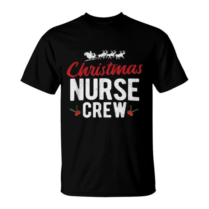 Gastro Christmas Crew Gastroenterology Nurse Endoscopy Techs T-Shirt ...