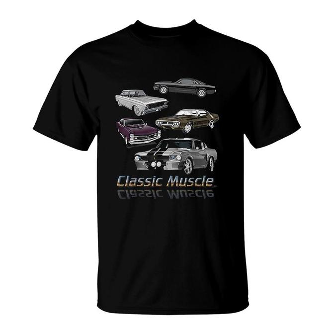Classic American Muscle Car T-Shirt | Mazezy
