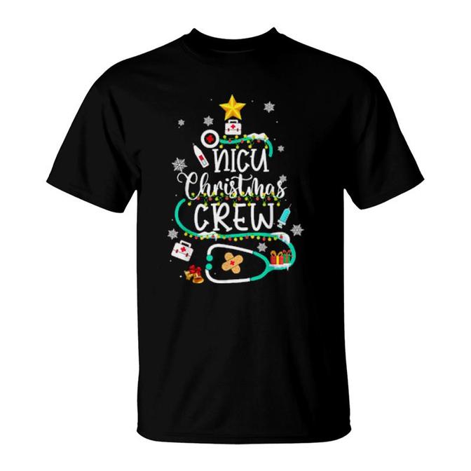 Gastro Christmas Crew Gastroenterology Nurse Endoscopy Techs T-Shirt ...