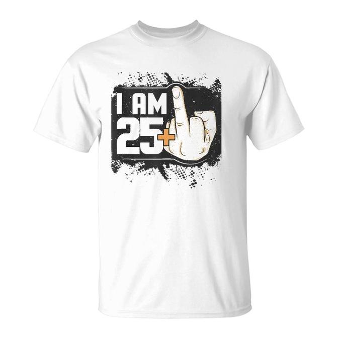 I Am 42 Plus 1 Middle Finger For A 43Th Birthday T-Shirt | Mazezy