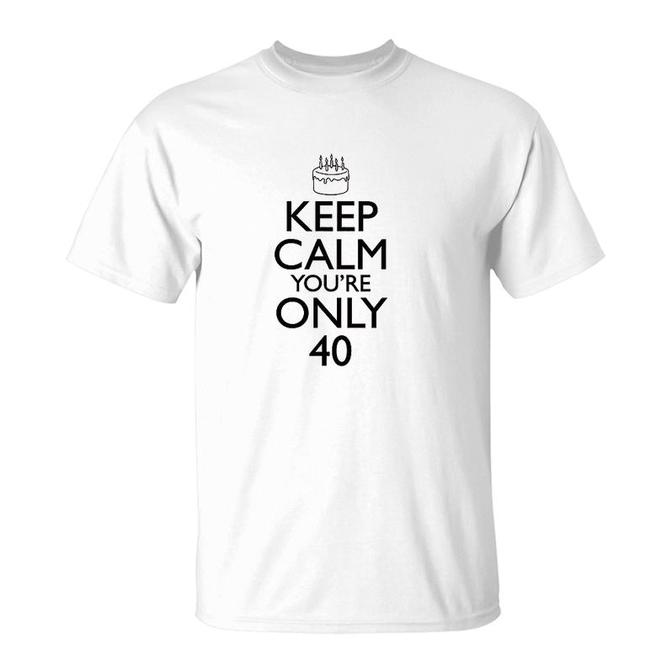 The One Where I Turn Forty 40 Years Old 40Th Birthday T-Shirt - Seseable