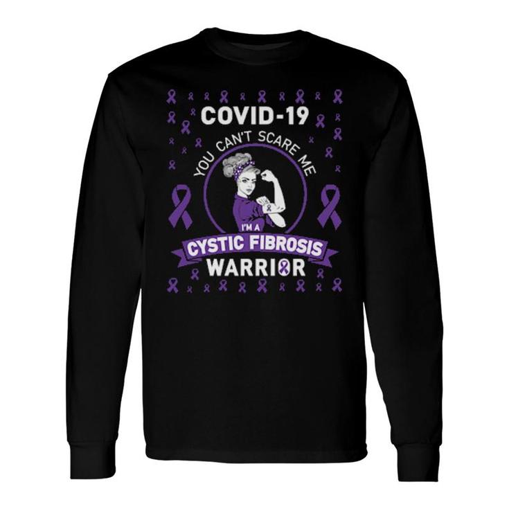 Cystic Fibrosis Warrior Awareness Long Sleeve T-Shirt | Mazezy