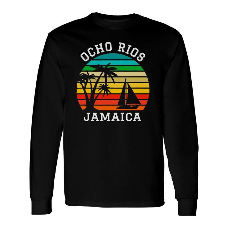 Ocho Rios Jamaica Matching Vacation Long Sleeve T-Shirt T-Shirt | Mazezy