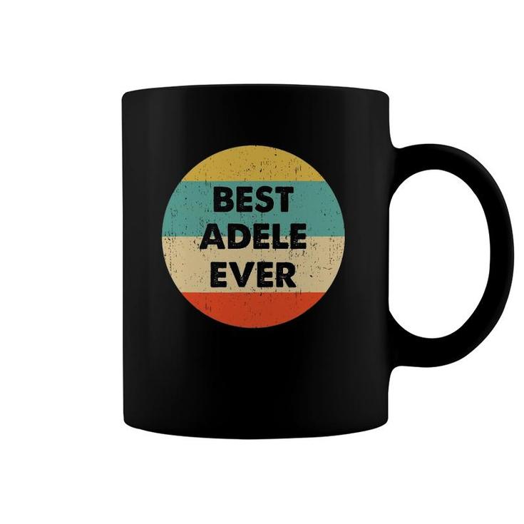 Adele Name Best Adele Ever Vintage Retro Coffee Mug | Mazezy
