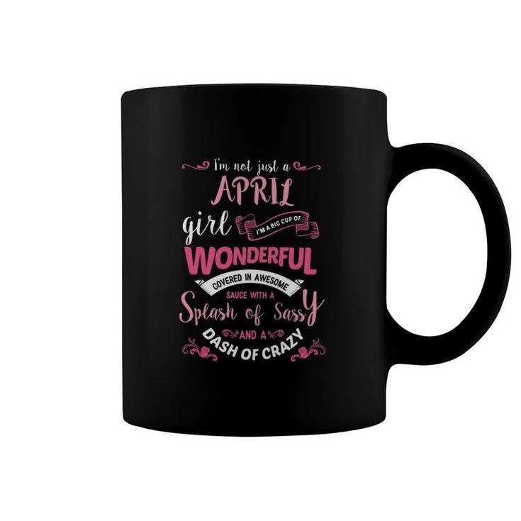 April Girl Wonderful Girl Coffee Mug | Mazezy