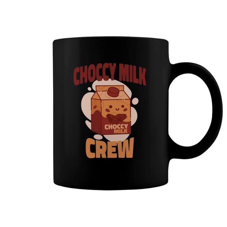 Choccy Milk Crew - Cute Kawaii Chocolate Milk Meme Hoodie | Mazezy
