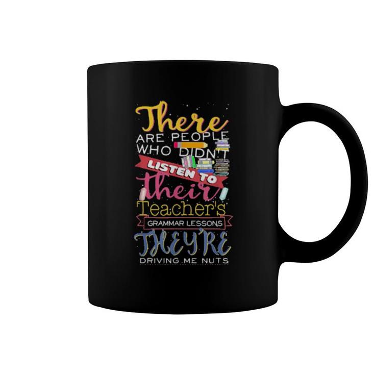 Elementary English Grammar School Language Teacher Coffee Mug | Mazezy