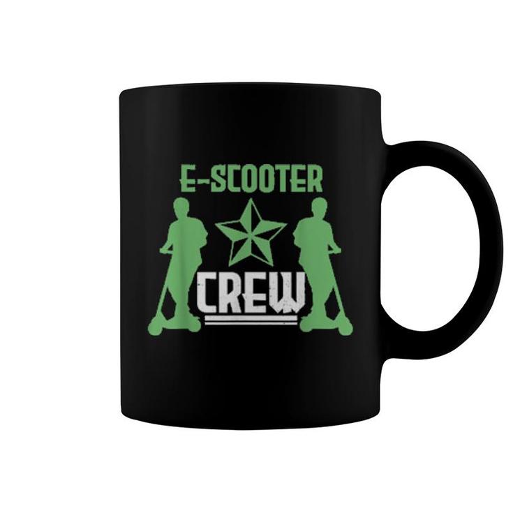 Escooter Crew Team Elektro Roller Eroller Lustiger Spruch T-Shirt | Mazezy