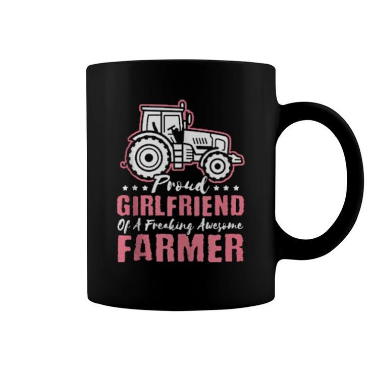 Farming Farm Tractor Agriculture Harvester Farmer Girlfriend Coffee Mug ...