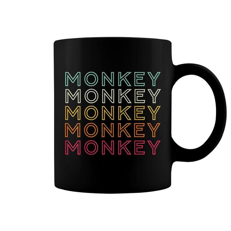 Funny Monkey Ape Gorilla Retro Monkey Coffee Mug | Mazezy
