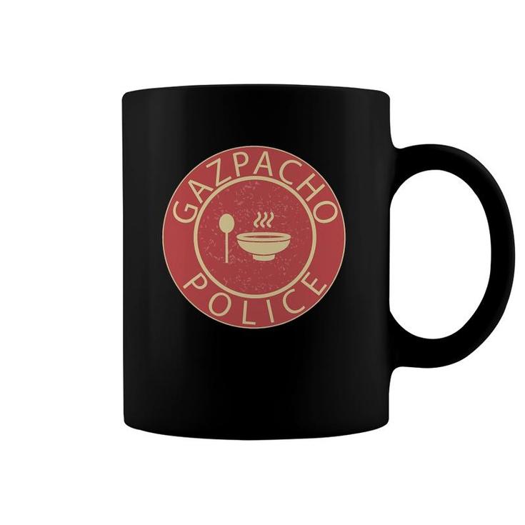 Gazpacho Police Funny Green Grape Gazpacho Meme Saying Coffee Mug | Mazezy