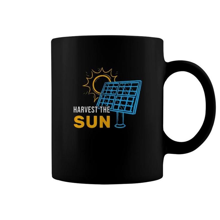 Harvest The Sun Solar Panels Portable Generators Sweater Coffee Mug ...