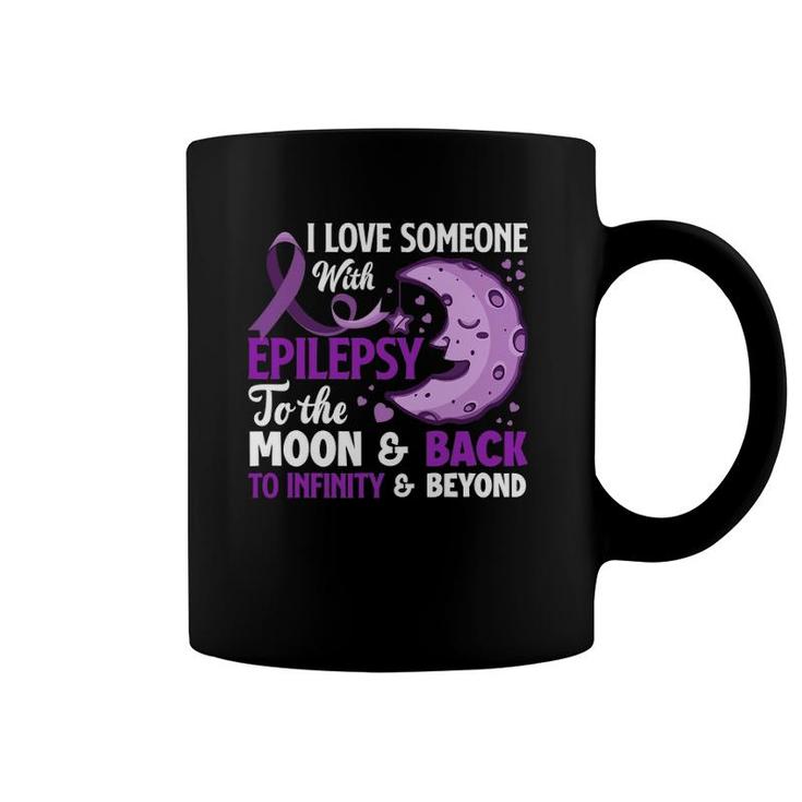 I Love Someone With Epilepsy Support Epilepsy Awareness Coffee Mug | Mazezy
