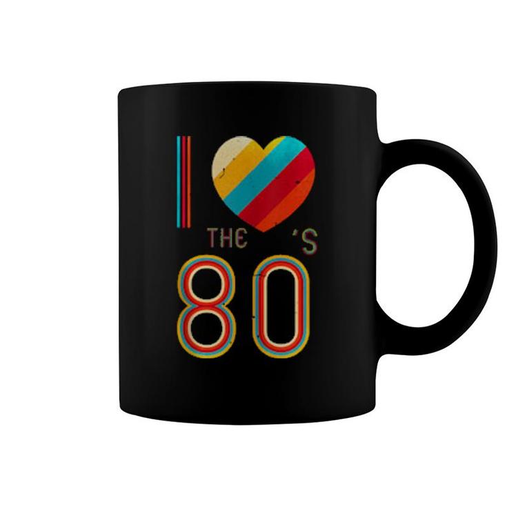 I Love The 80'S Themed Party Design And Coffee Mug | Mazezy