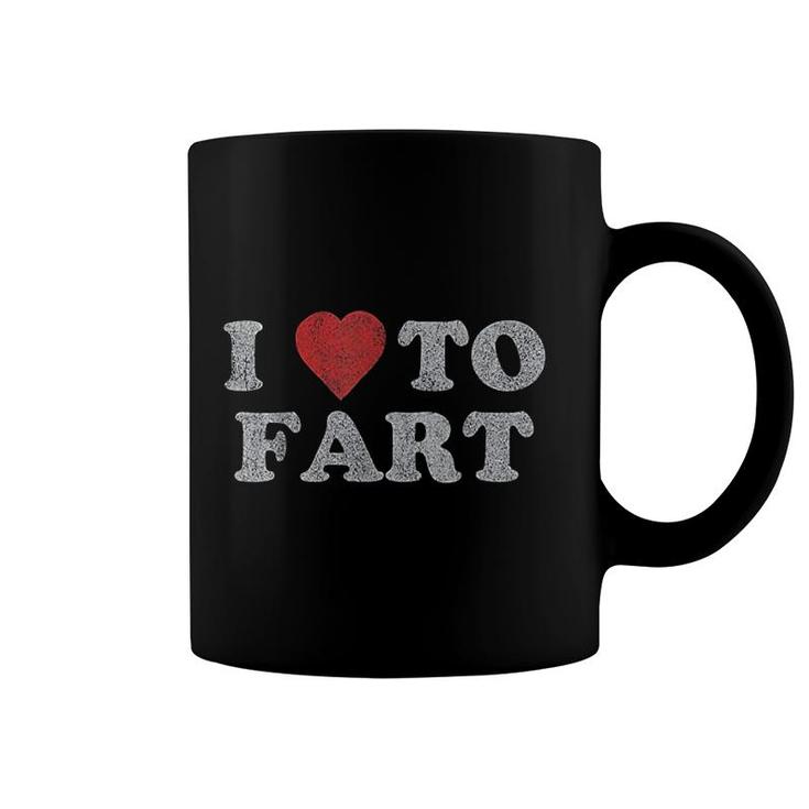 I Love To Fart Coffee Mug | Mazezy