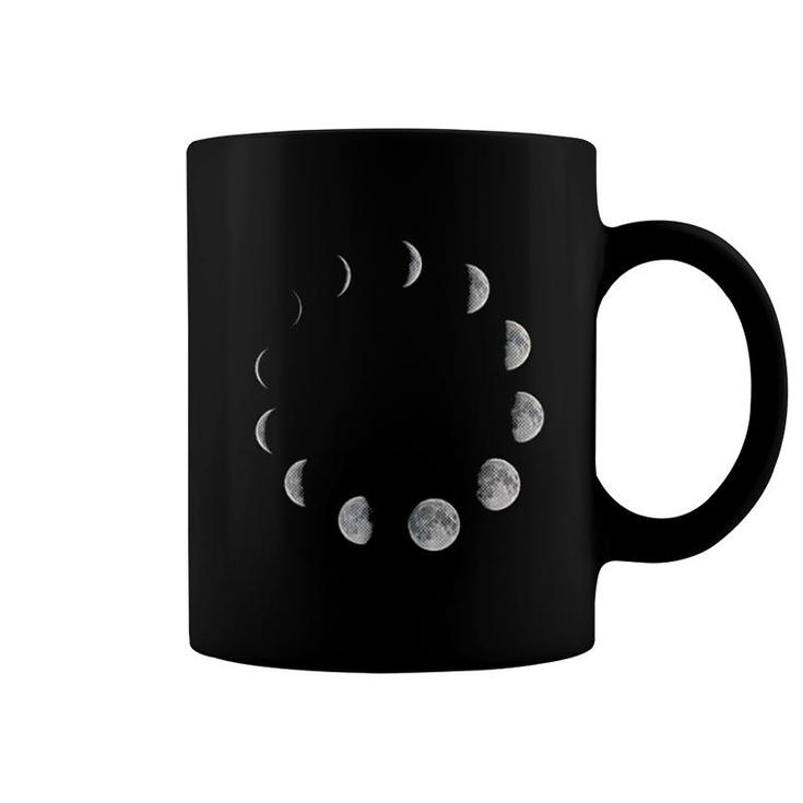 Luna Moon Phases Coffee Mug | Mazezy
