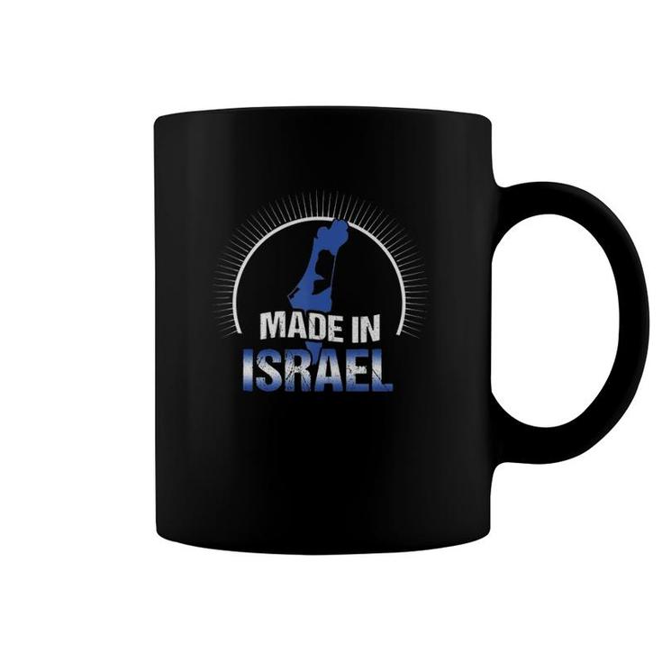 Made In Israel Country Flag Israelian Heritage Family Gift Coffee Mug ...