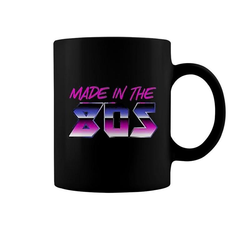 Made In The 80s Eighties Retro Graphic Coffee Mug | Mazezy