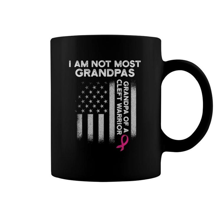 Mens Cleft Palate Lip Most Grandpa Cleft Strong Awareness Coffee Mug ...