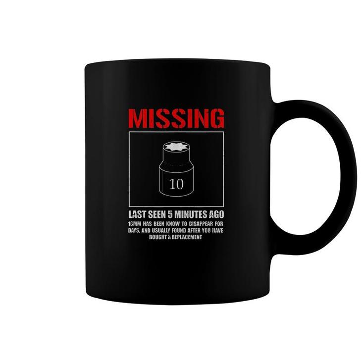 Missing Funny Mechanic Coffee Mug | Mazezy
