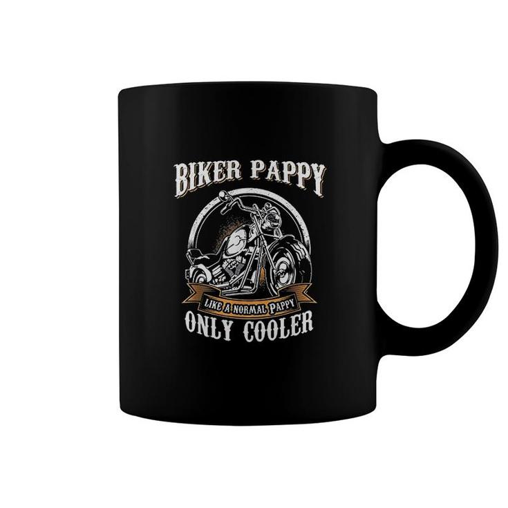 Motorcycle Biker Pappy Coffee Mug | Mazezy