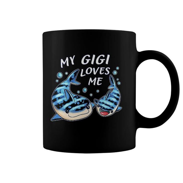 My Gigi Loves Me Whale Shark Coffee Mug | Mazezy