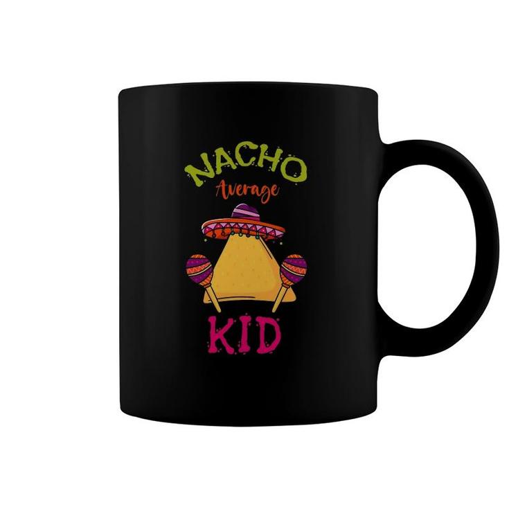 Nacho Average Kid Mexican Cinco De Mayo Girl Child Fiesta Father'S Day ...