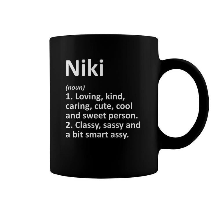 Niki Definition Personalized Name Funny Birthday Gift Idea Coffee Mug ...