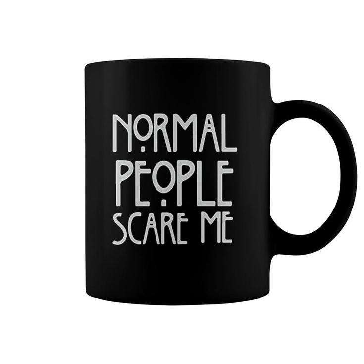 Normal People Scare Me Coffee Mug | Mazezy