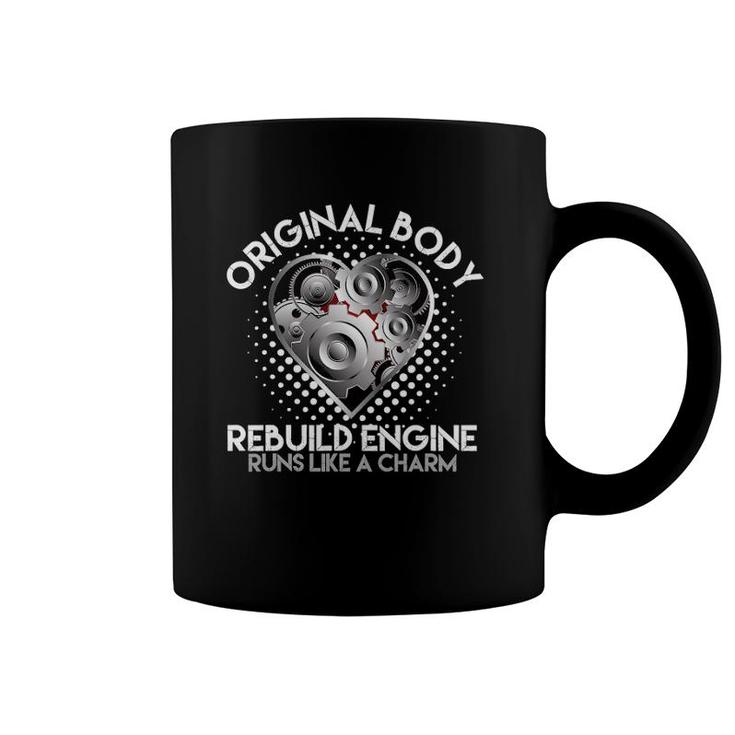 Original Body Rebuild Engine Open Heart Surgery Bypass Coffee Mug ...