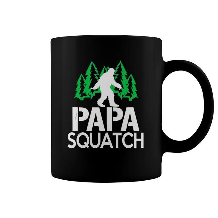 Papa Squatch Gifts For Dad Bigfoot Sasquatch Coffee Mug | Mazezy