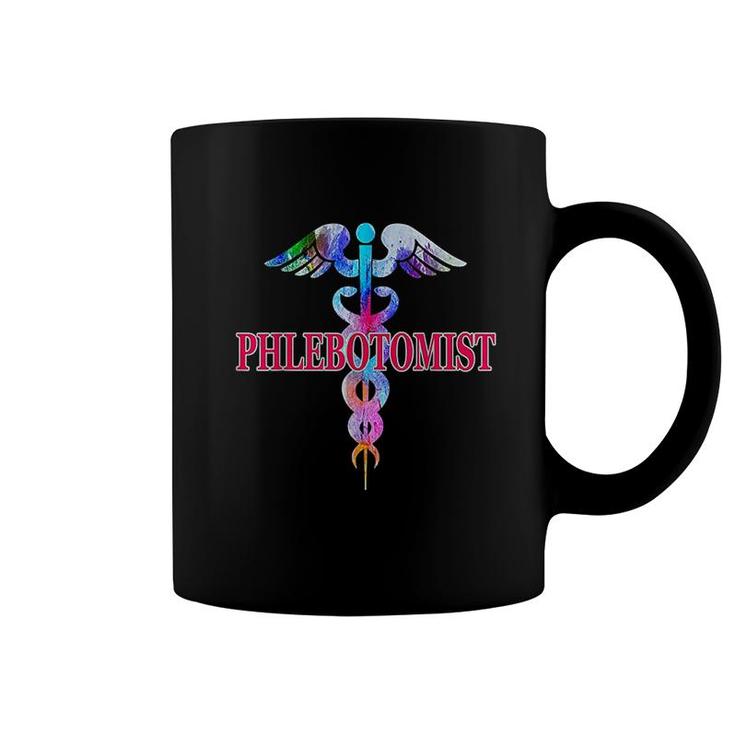 Phlebotomy Phlebotomist Caduceus Coffee Mug | Mazezy