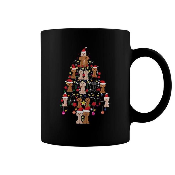 Poodle Liver Christmas Coffee Mug | Mazezy