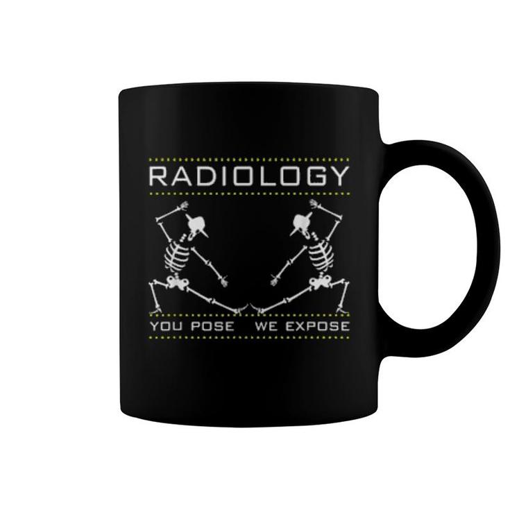 Radiology Posing Dancing Skeletons Radiologist Doctor Coffee Mug | Mazezy