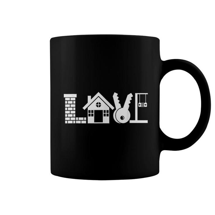 Real Estate Sign Love Coffee Mug | Mazezy