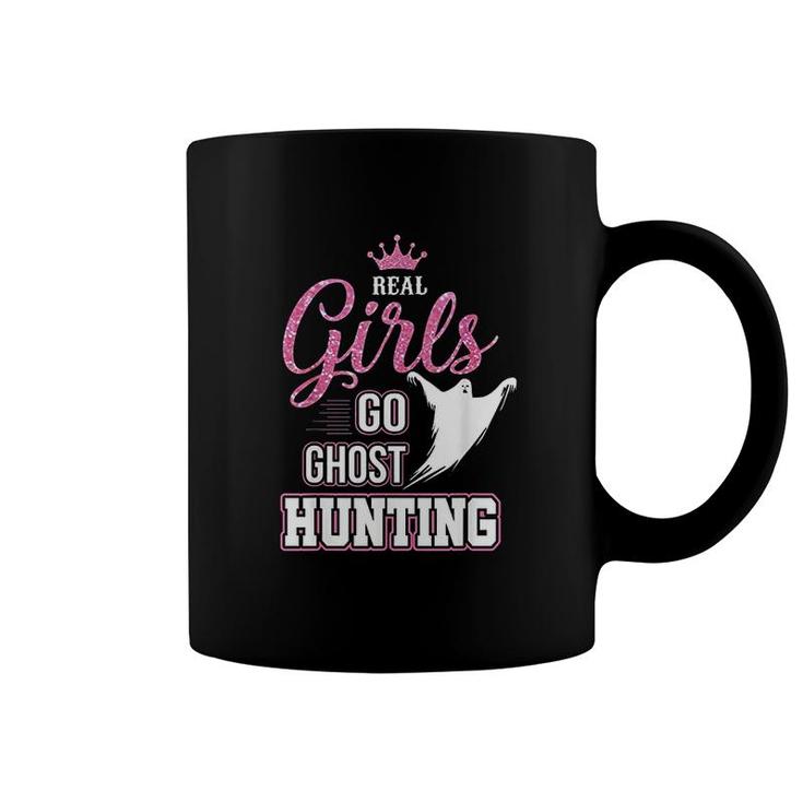 Real Girls Go Ghost Hunting Coffee Mug | Mazezy