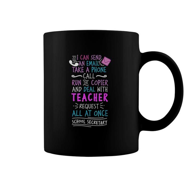 School Secretary Cute Coffee Mug | Mazezy