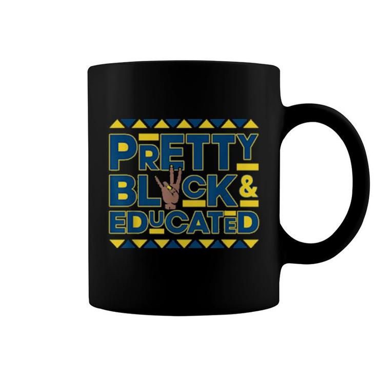 Sgrho 1922 Hand Sign Pretty Gamma Black Educated Rho Poodle Coffee Mug ...