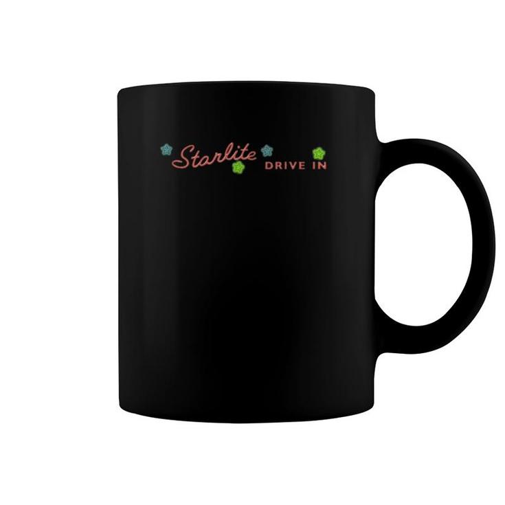 Starlite Drive-In Movie Theater Vintage Durham Coffee Mug | Mazezy