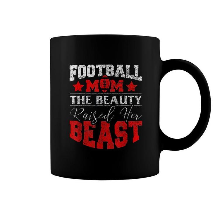 The Beauty Raised Her Beast Coffee Mug | Mazezy