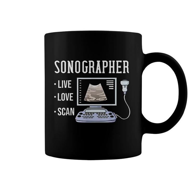 Ultrasound Tech Gift Sonographer Sonography Coffee Mug | Mazezy