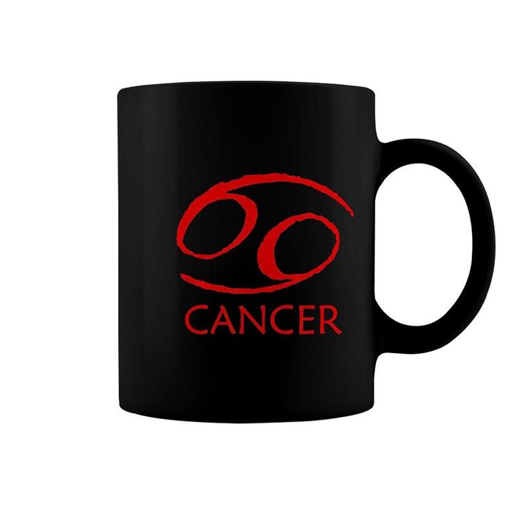 Zodiac Sign Red Symbol Coffee Mug | Mazezy