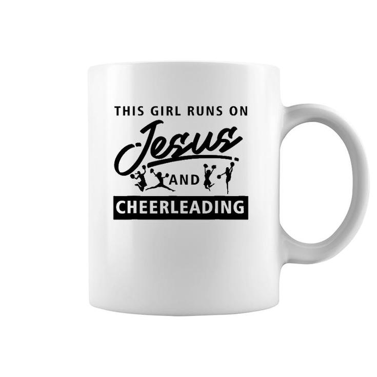 Cool Cheerleader Art For Women Girl Cheerleading Jesus Cheer Wine ...