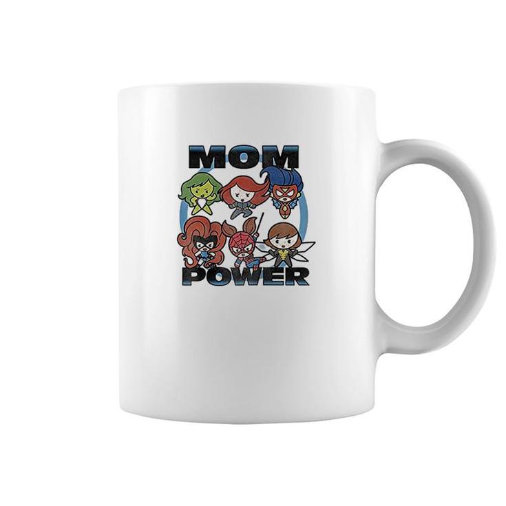 Mom Power Cartoon Coffee Mug | Mazezy