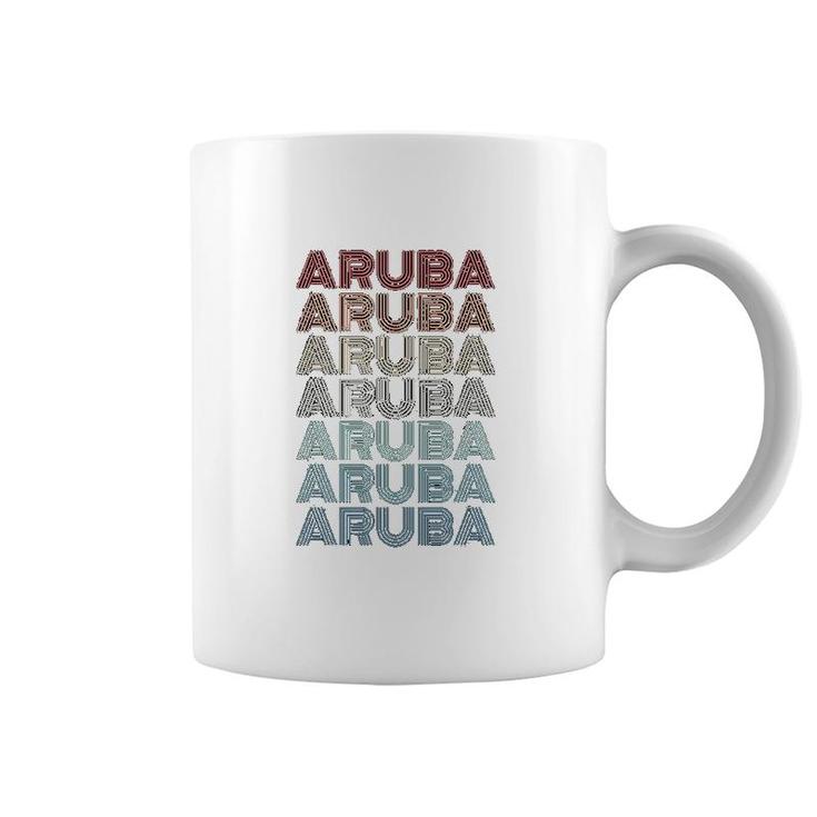 Retro Aruba Coffee Mug | Mazezy