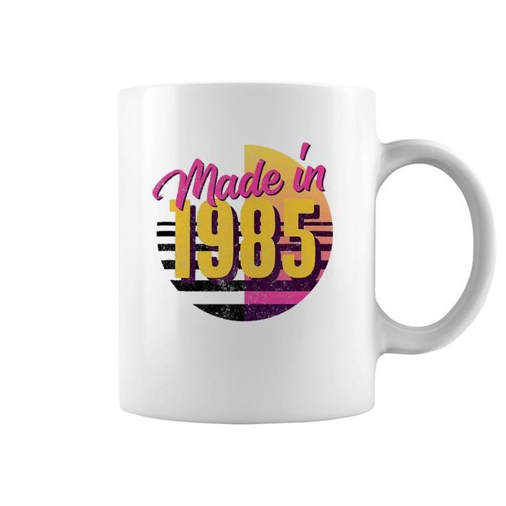 Vintage 80S Style Retro 37Th Birthday Coffee Mug | Mazezy