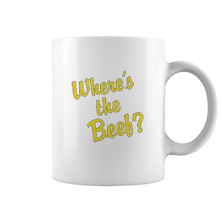Wheres The Beef Coffee Mug | Mazezy